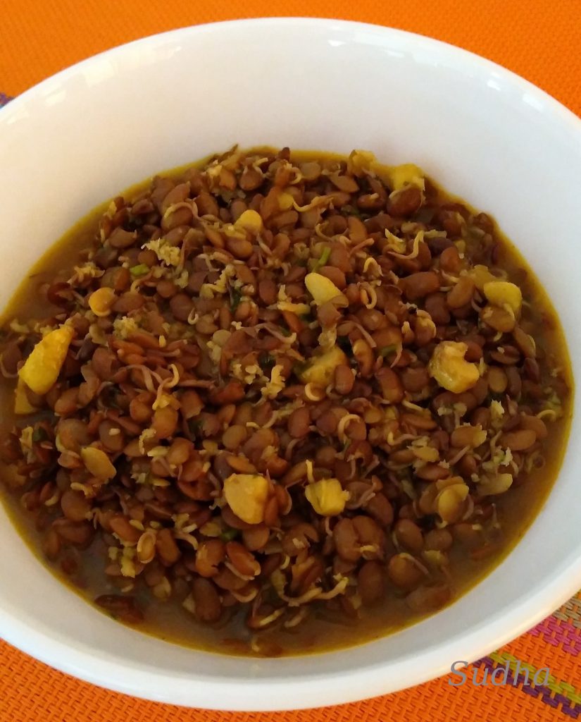 Kulith Usal (Horse Gram Subji) | My Family Recipes