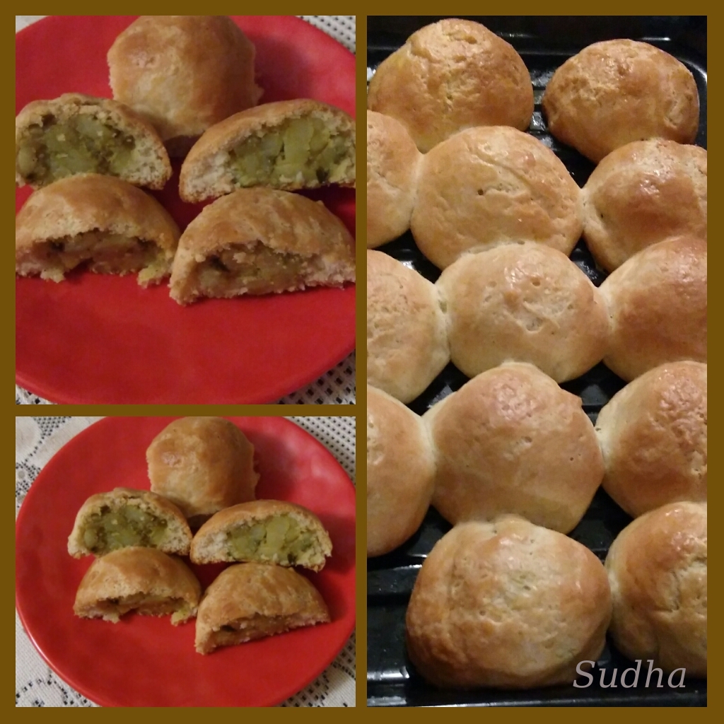 Bread Buns / Stuffed Buns | My Family Recipes