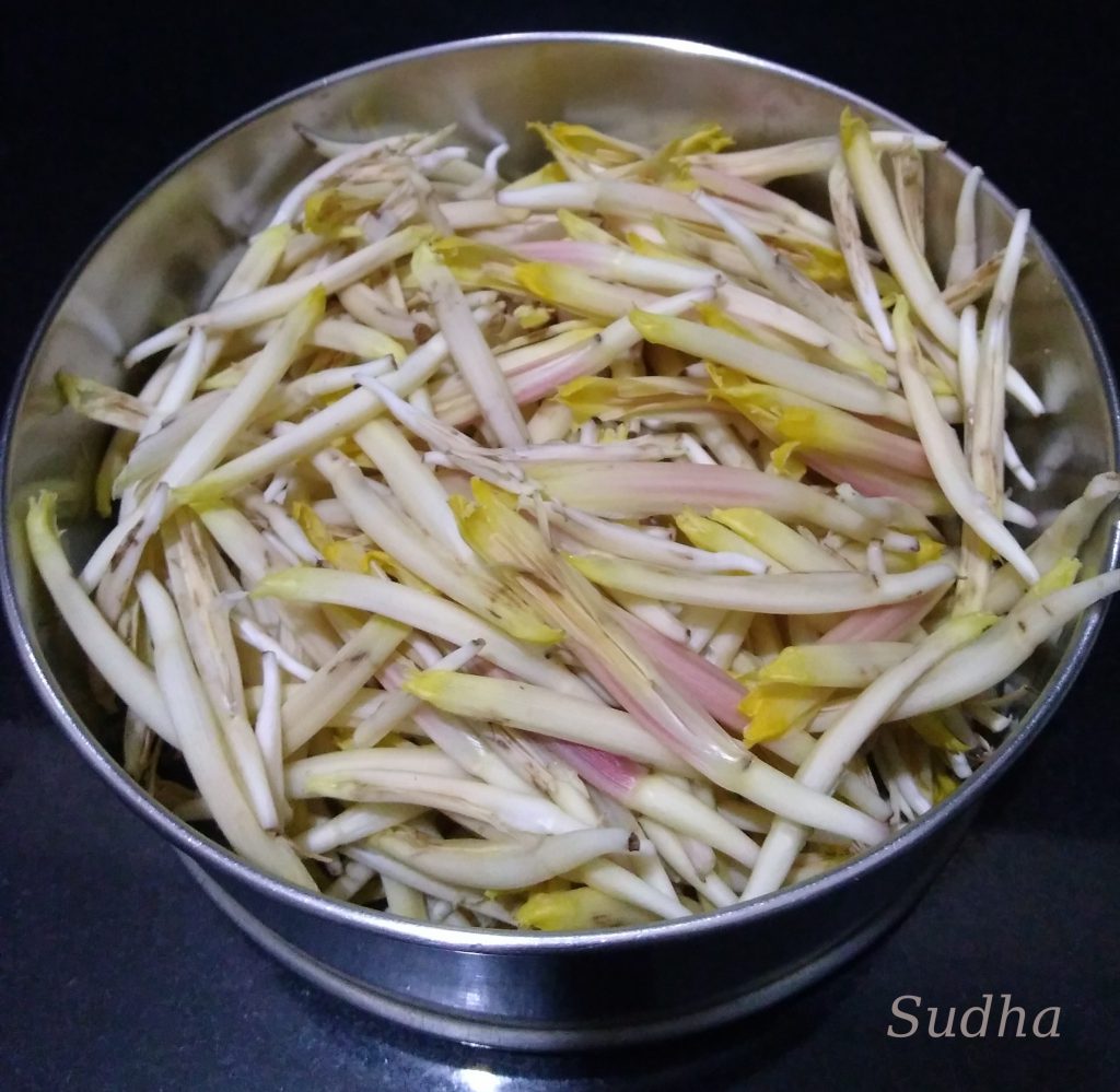 Kelfulachi Bhaaji - केळफुलाची भाजी (Banana Flower / Plantain Flower ...