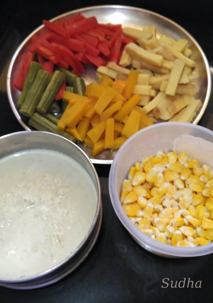 Avial (अवियल)- Mix Vegetable from South India | My Family Recipes