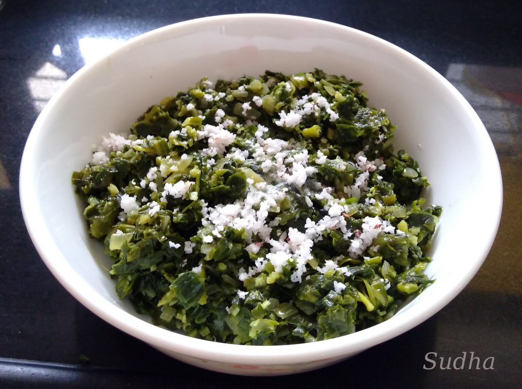 Phodshichi Bhaaji / Mulshichi Bhaaji (फोडशी ची / मुळशीची भाजी ...