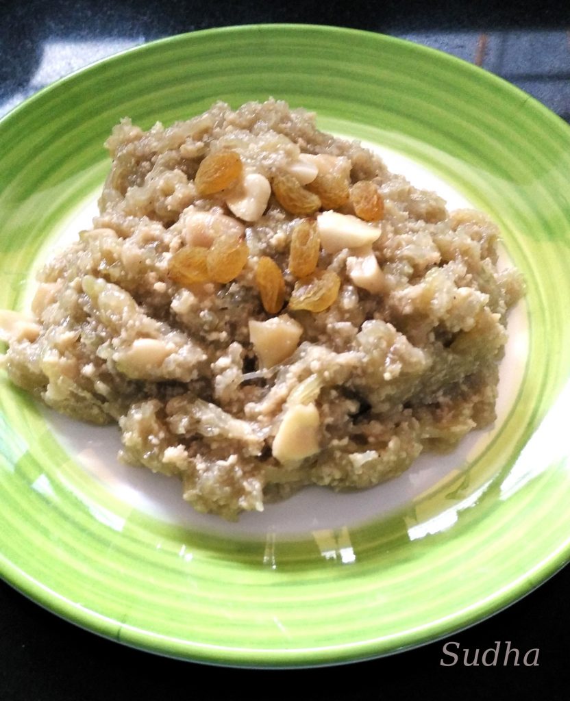 Dudhi Halwa / Lauki Halwa (दुधी हलवा) - Bottle Gourd Halwa | My Family ...