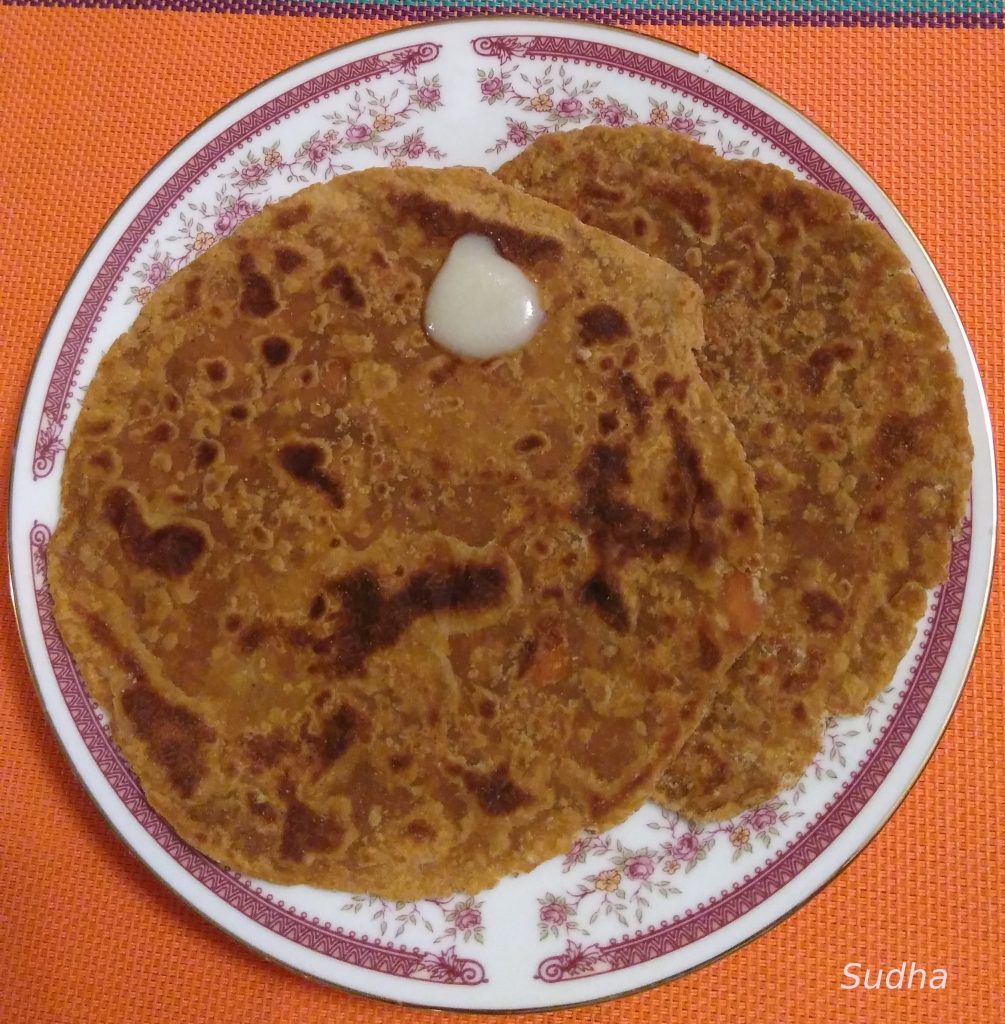 Papaichi Dashami (पपईची दशमी ) - Sweet Roti made using ripe Papaya | My ...