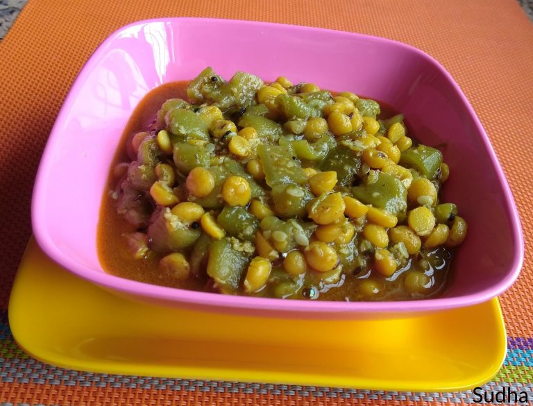 Ghosale (Gilki) Chana Dal Bhaaji ( घोसाळं - दोडका / गिलकी- चणा डाळ भाजी ...