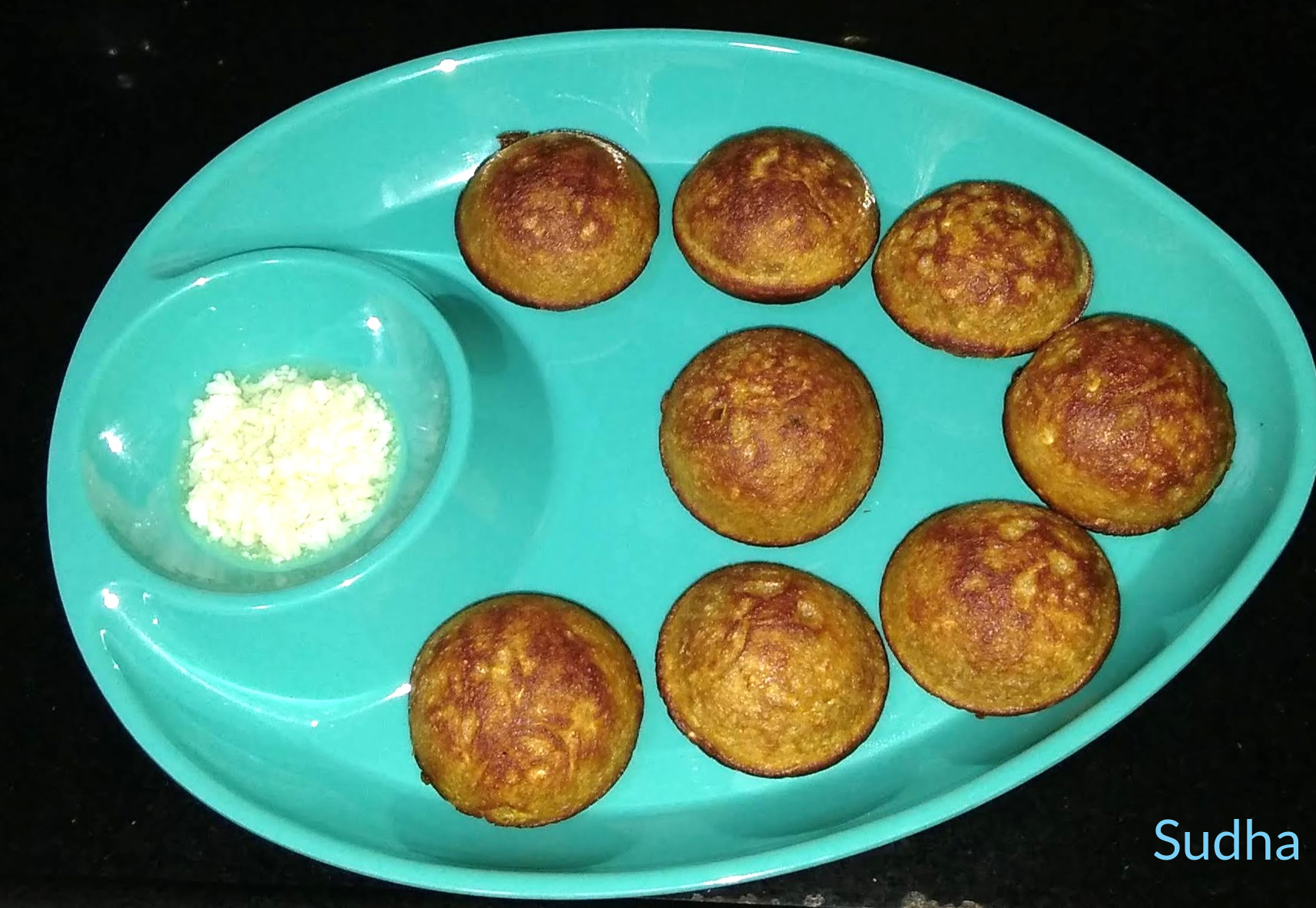 Gulgule in Appe Pan (गुलगुले - आप्पे पात्रात बनवलेले) – Delicious and ...