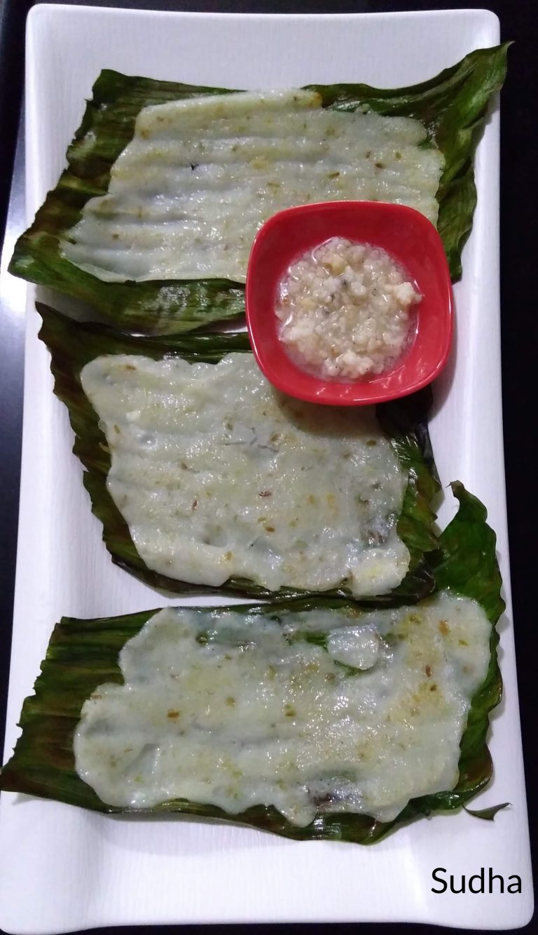 Pangi - Panki (पानगी / पानकी) – Roasted Indian Crepe | My Family Recipes