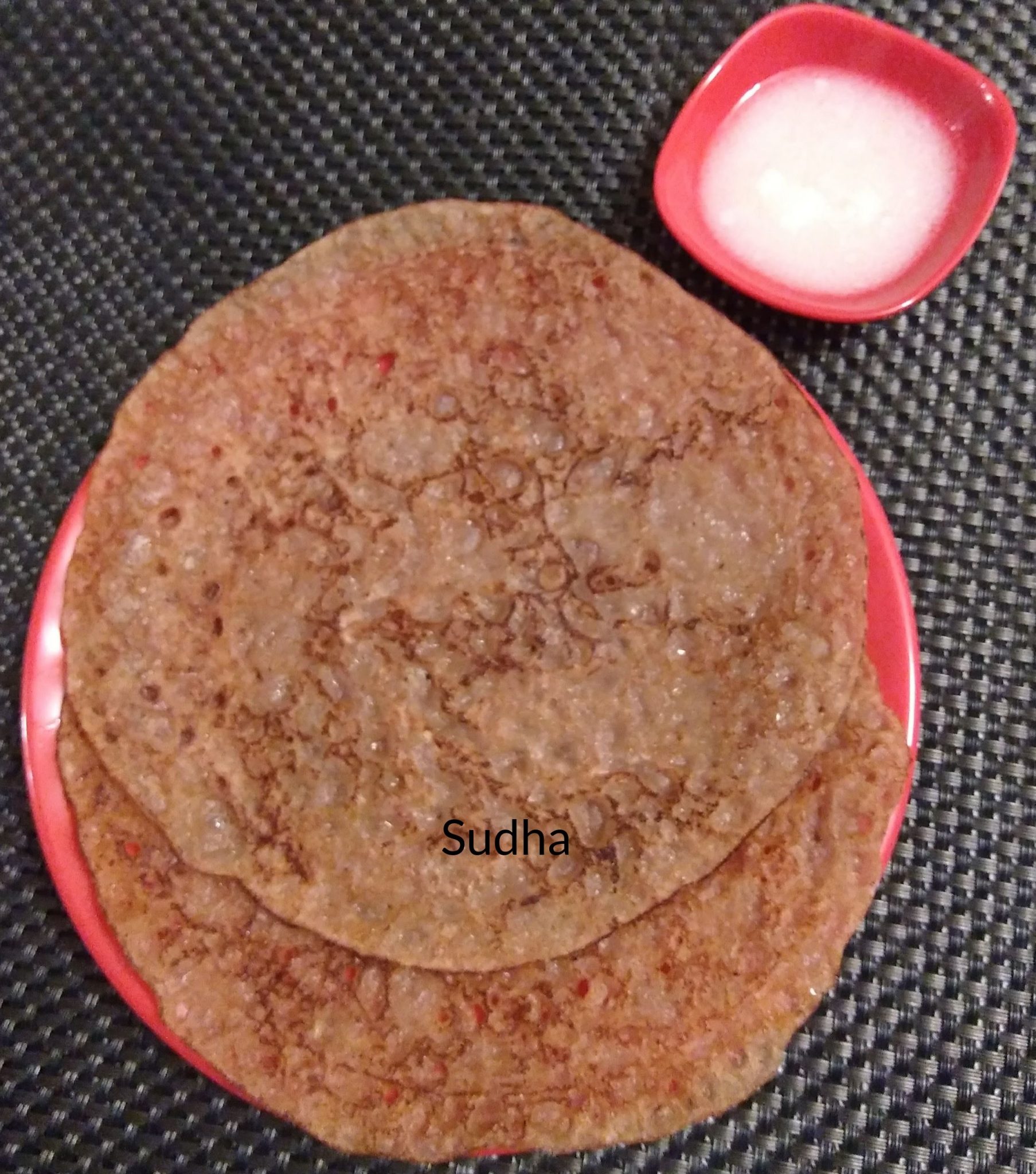 Goad Ghavan (गोड घावन) / Sweet Pudla - (Sweet Crepes) | My Family Recipes