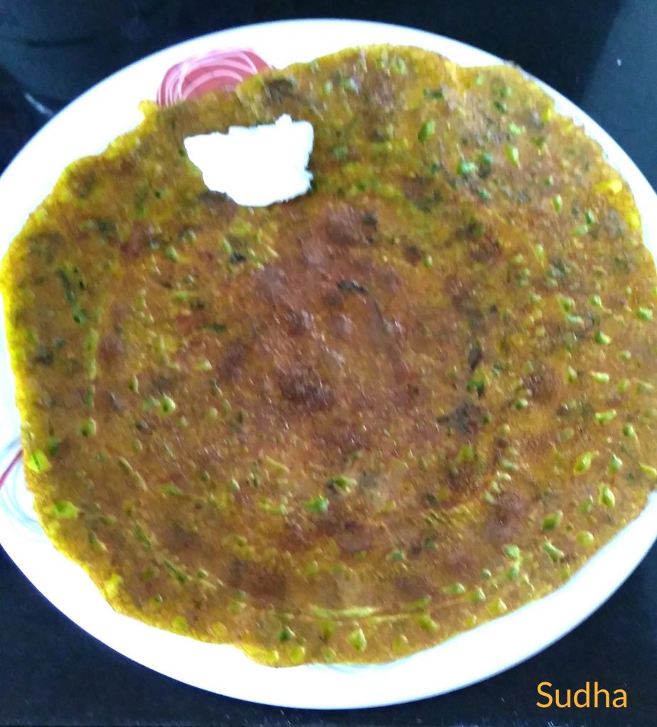 Methiche Dhirde (मेथीचं धिरडं – Methi Besan Chilla) – Fenugreek Gram ...