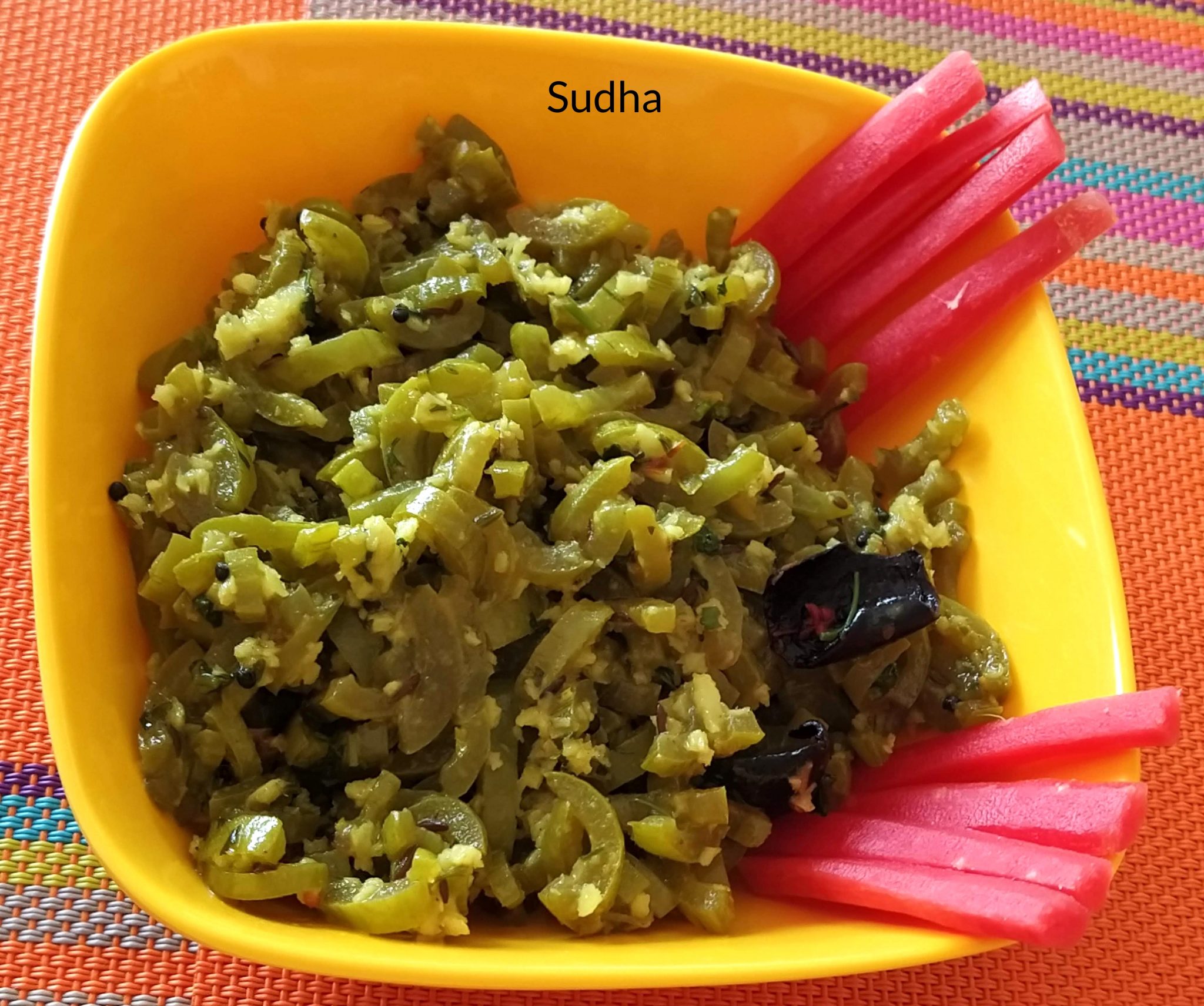 Padwalachya Kacharya (पडवळाच्या काचऱ्या) - Dry Subji using Padwal ...