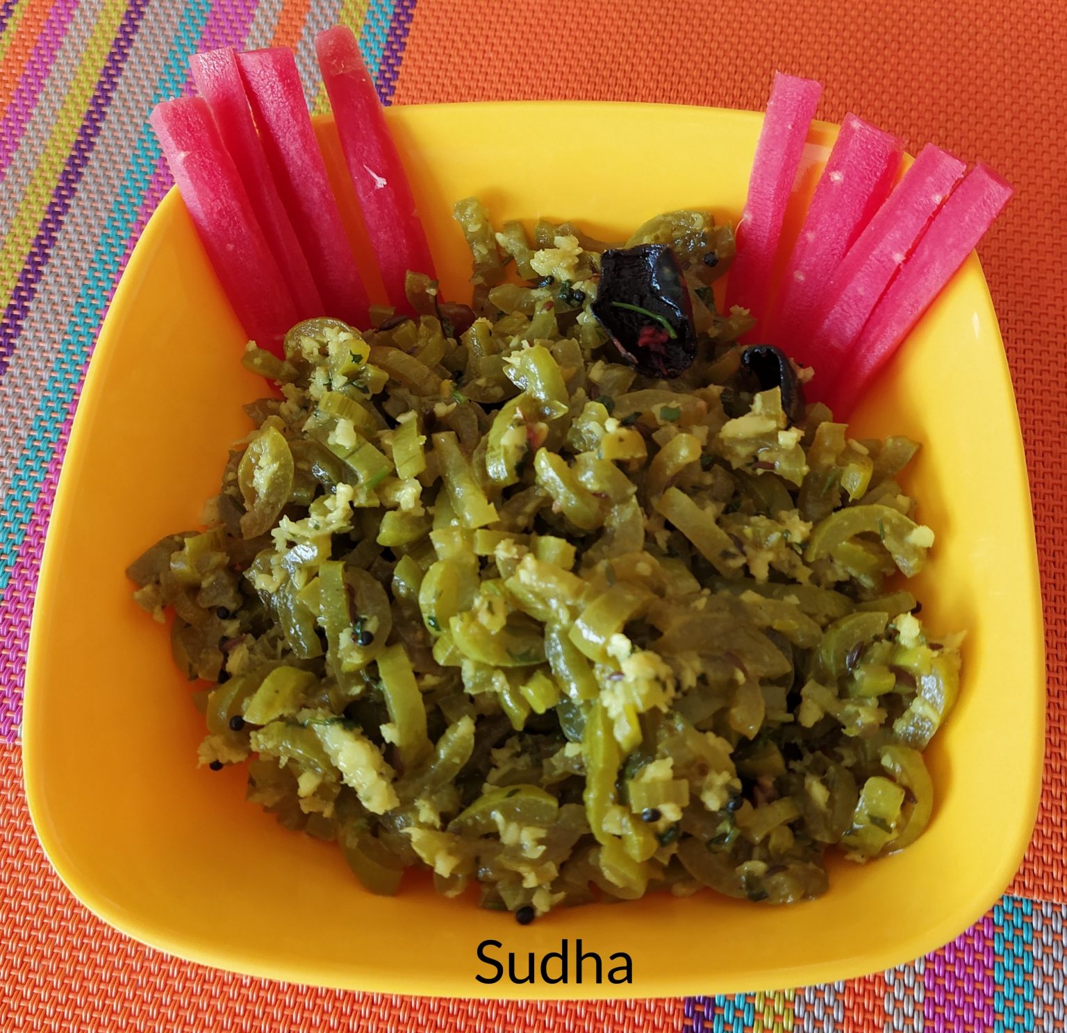 Padwalachya Kacharya (पडवळाच्या काचऱ्या) - Dry Subji using Padwal ...
