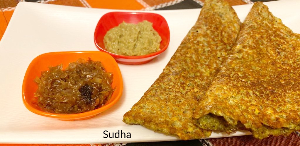 Pesarattu Dosa (पेसरट्टू डोसा - मुगाचा डोसा) – Green Gram Savory Pan ...