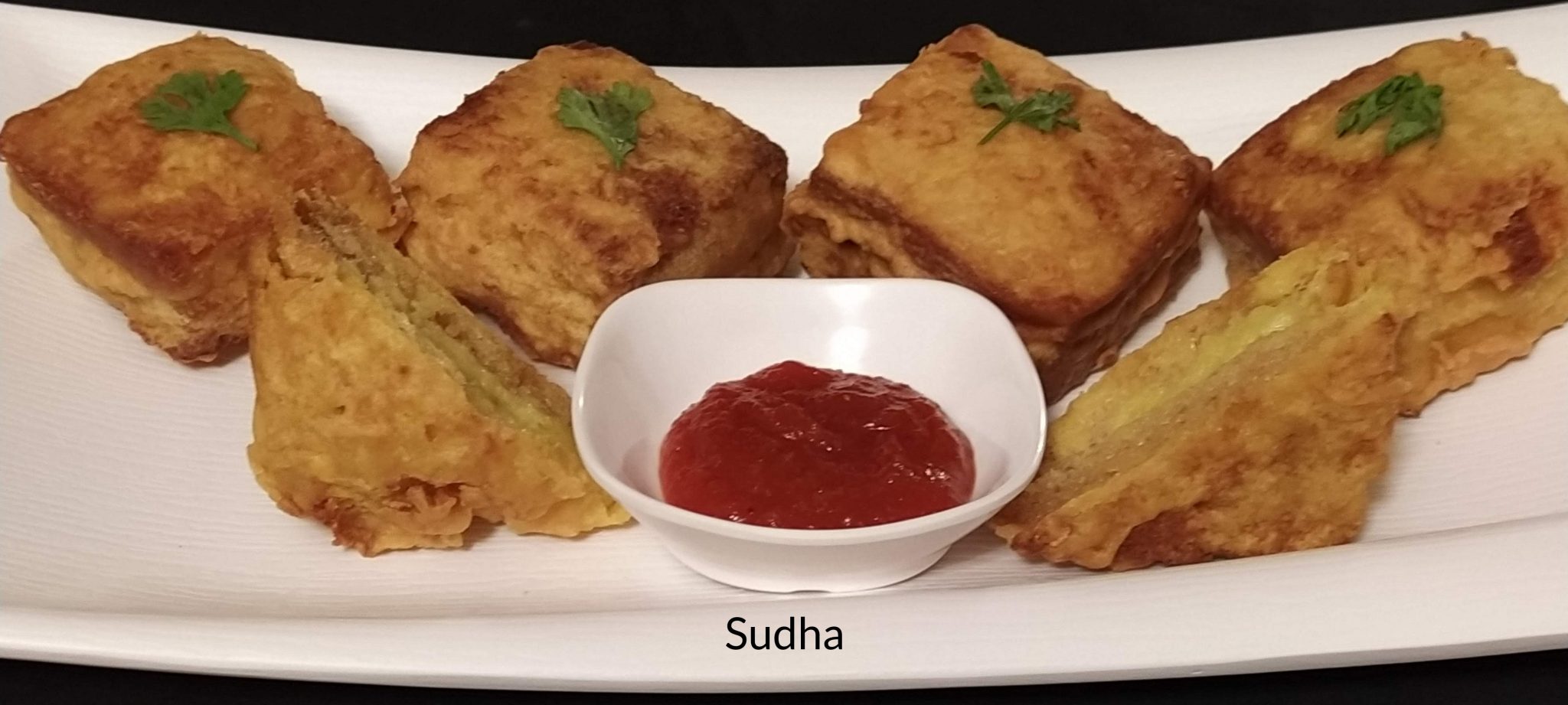 Bread Pakoda (ब्रेड पकोडा) - Fried Stuffed Bread | My Family Recipes