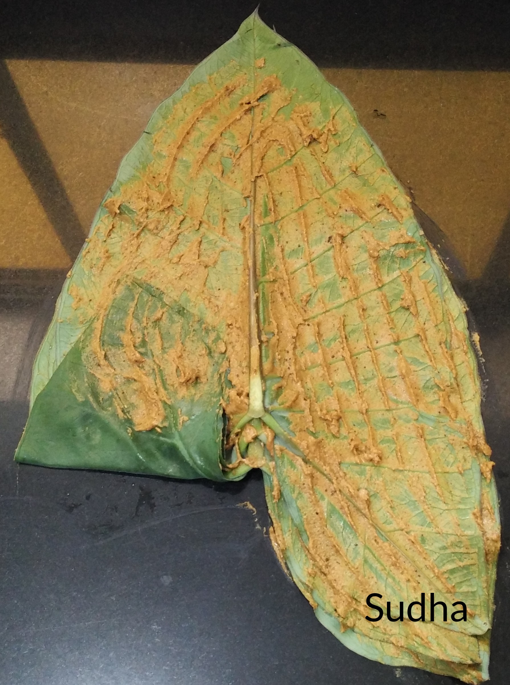 Aluvadi (अळूवडी) - Colocasia Leaves Snack – A Maharashtrian Specialty ...