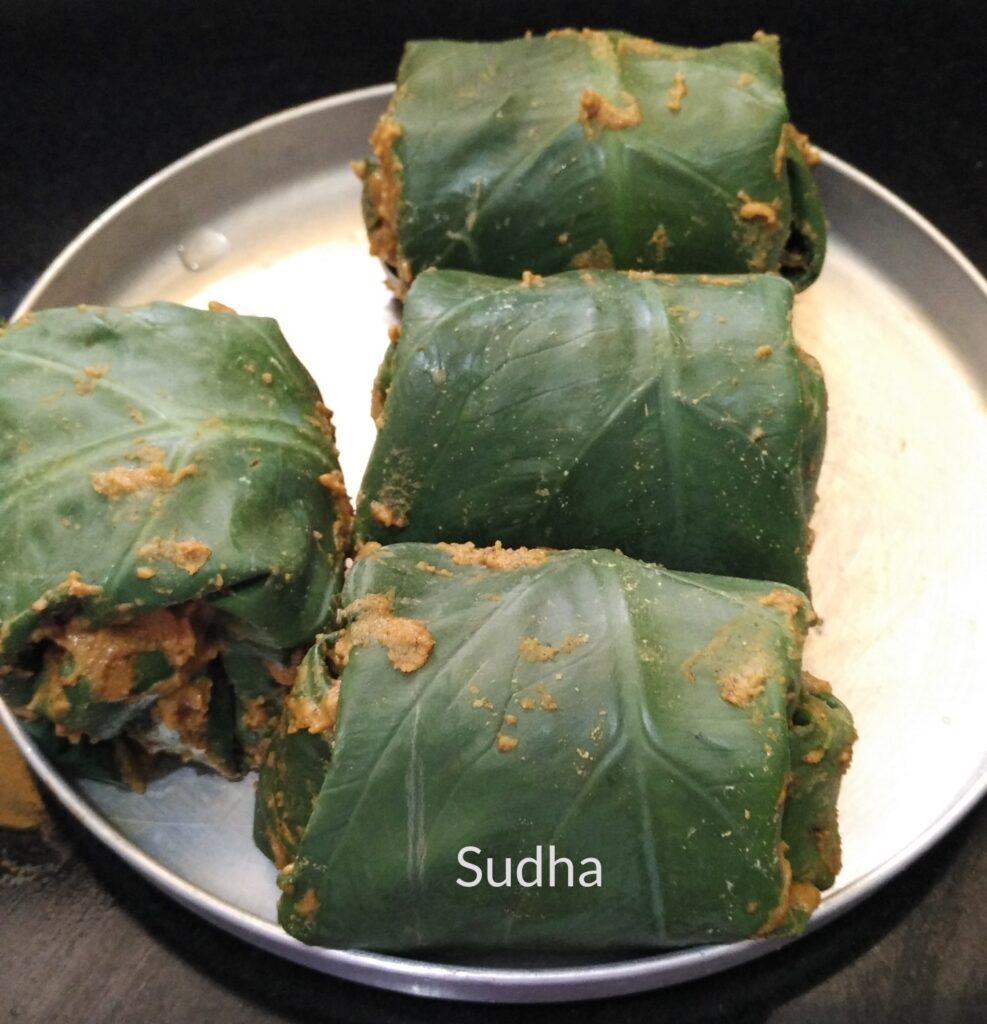 Aluvadi (अळूवडी) - Colocasia Leaves Snack – A Maharashtrian Specialty ...