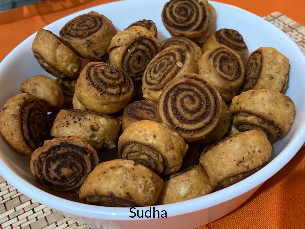 Bakarvadi (बाकरवडी)- Popular Indian Snack | My Family Recipes