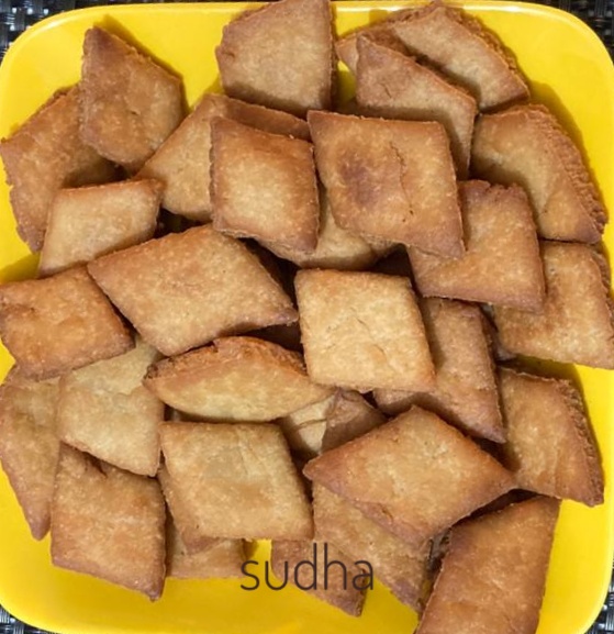 Shankarpale (शंकरपाळे) – Traditional Indian Snack (Shakkar Pare) | My ...