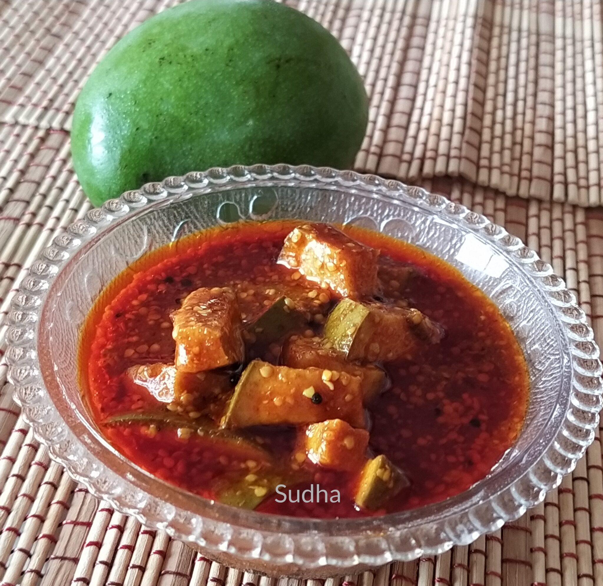 Kairiche Lonache (कैरीचं लोणचं) - Raw Mango Lonache – Traditional ...