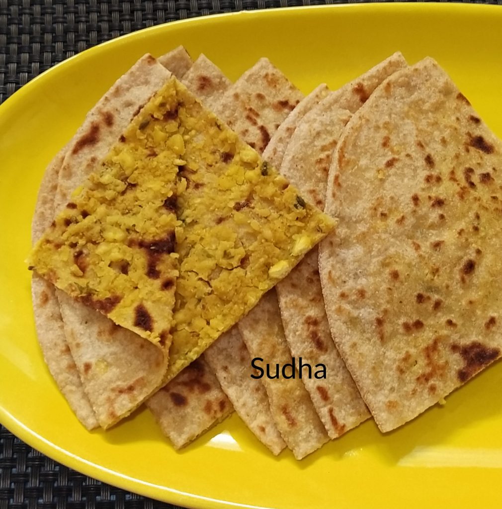 Mug Dal Stuffed Paratha (मूग डाळ स्टफ्ड पराठा) – Lentil Stuffed Paratha ...